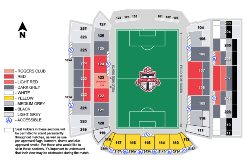 BMO Field | Toronto FC Stadium Seating Chart & Home Schedule