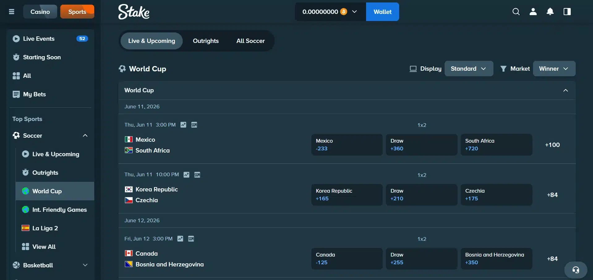 Best FIFA World Cup Betting Sites in Canada for 2026